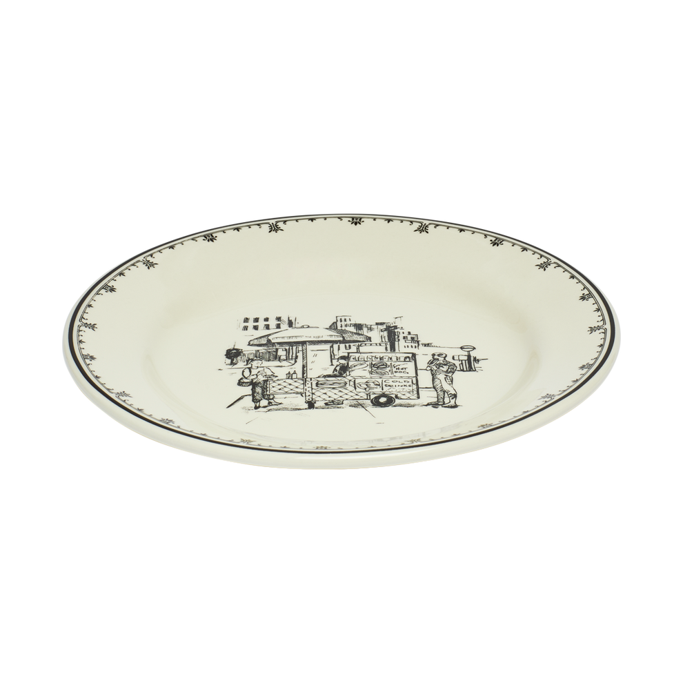 NYC TOILE - CART PLATE (8.25") – Fishs Eddy