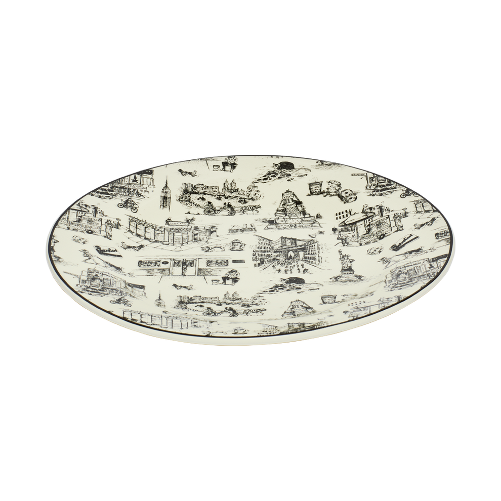NYC TOILE - DINNER PLATE (10.25") – Fishs Eddy
