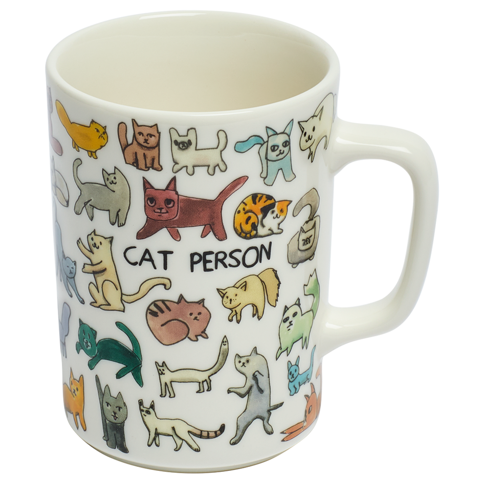 BEN LENOVITZ - CAT PERSON MUG (10OZ) – Fishs Eddy