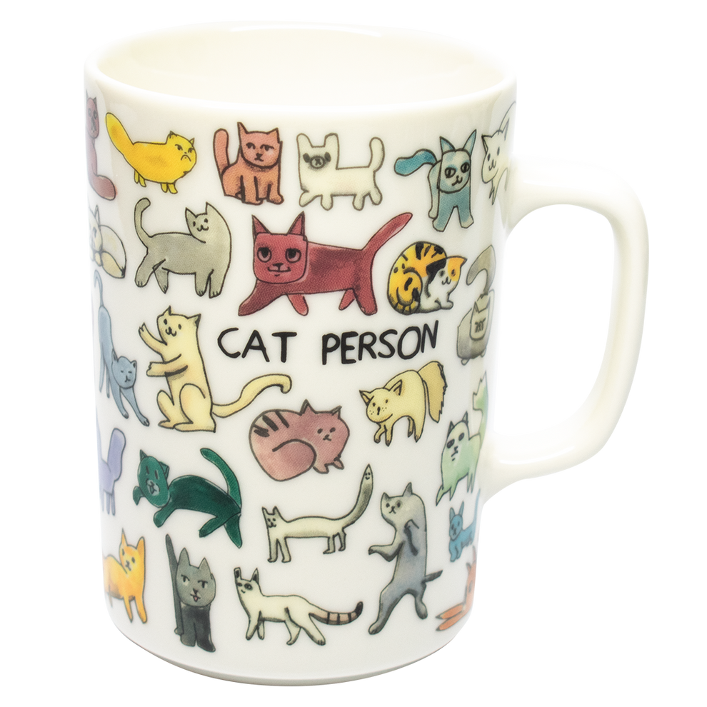 Ben Lenovitz - Cat Person Mug (10oz) – Fishs Eddy